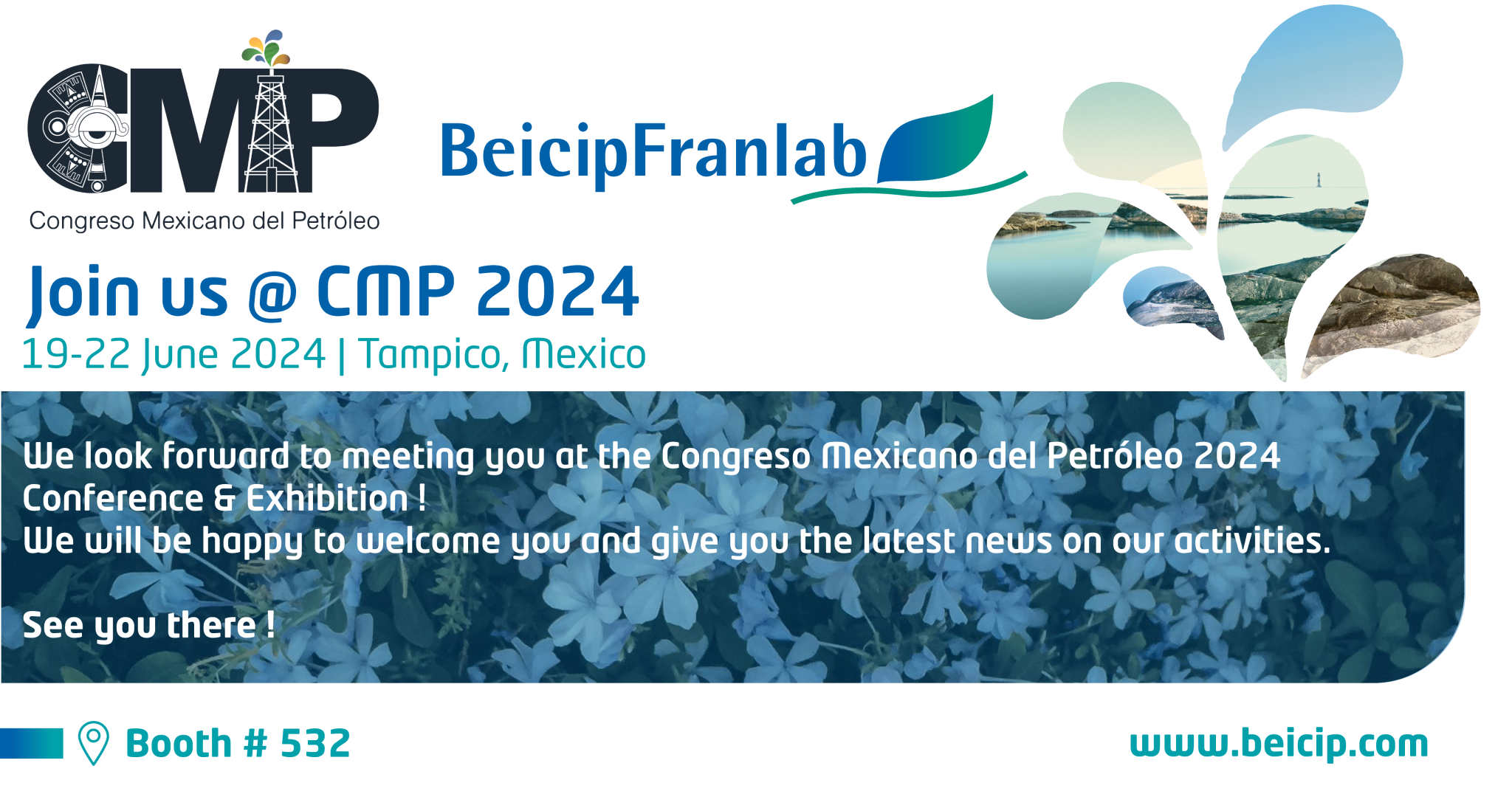 Beicip-Franlab CMP 2024 - 19-22 JUNE 2024 | Tampico, Mexico - Beicip-Franlab