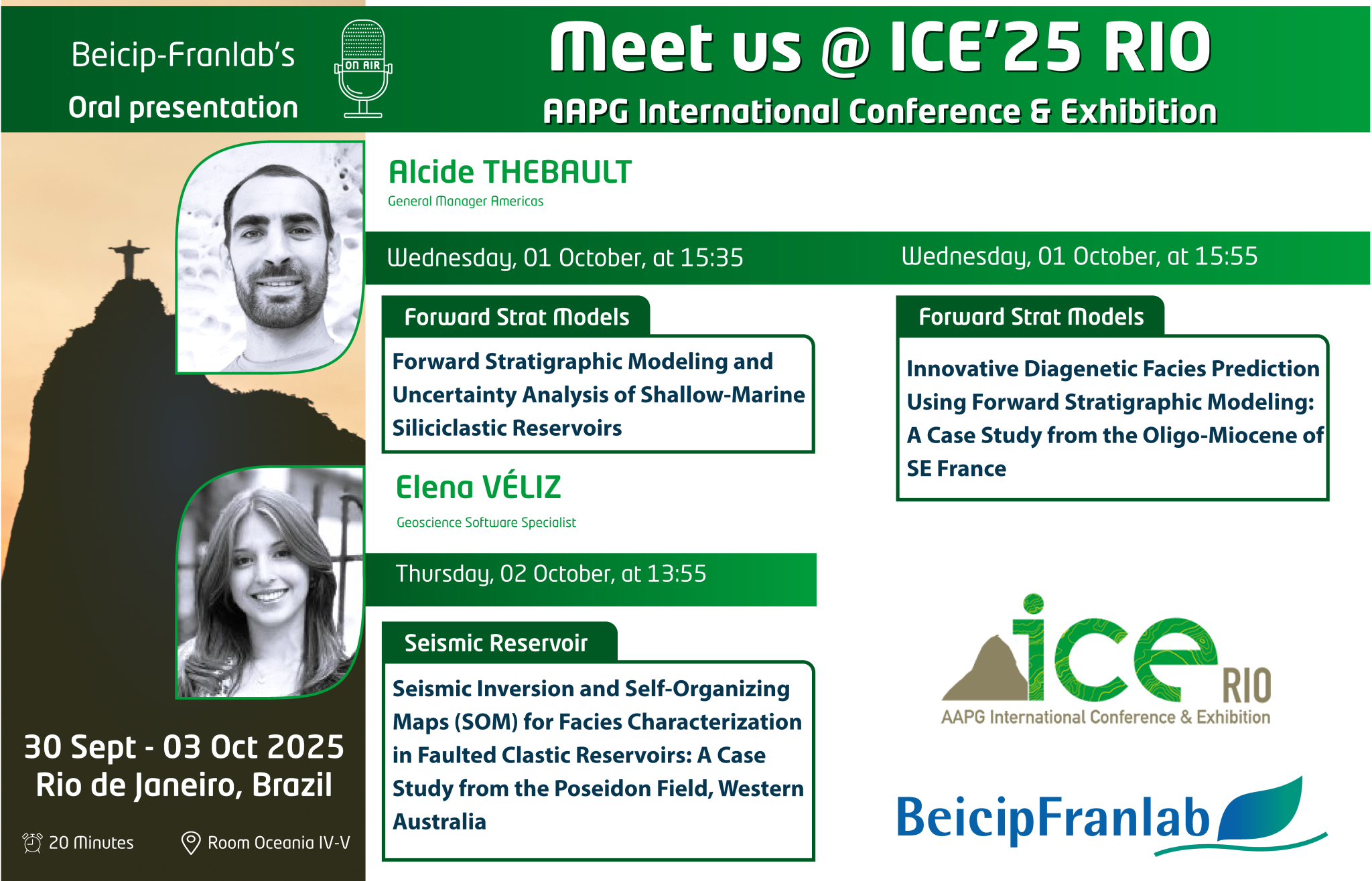 Beicip-Franlab ICE'25 - 30 SEPTEMBER -03 OCTOBER 2025 | Rio de Janeiro ...